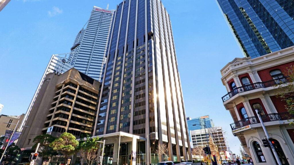 Landmark Tower Transformed as New Signage Marks Change