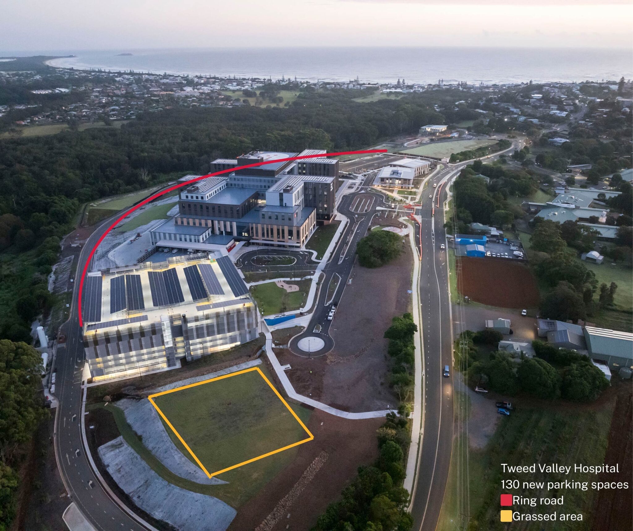 Tweed Valley Hospital Expands Parking by 130 Spaces—Urgent Relief Ahead