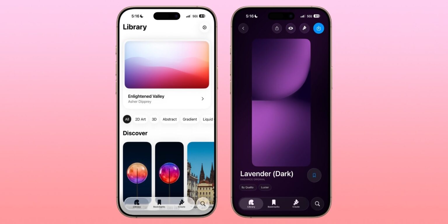 Discover ‘Radiance’: A Free Wallpaper App for iPhone and iPad