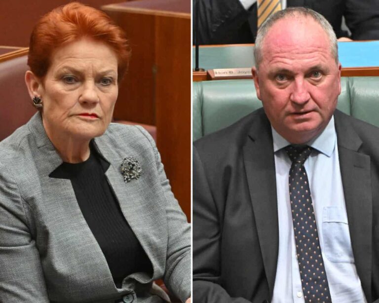 Pauline Hanson and Barnaby Joyce Tour Flood-Hit Queensland via Private Jet